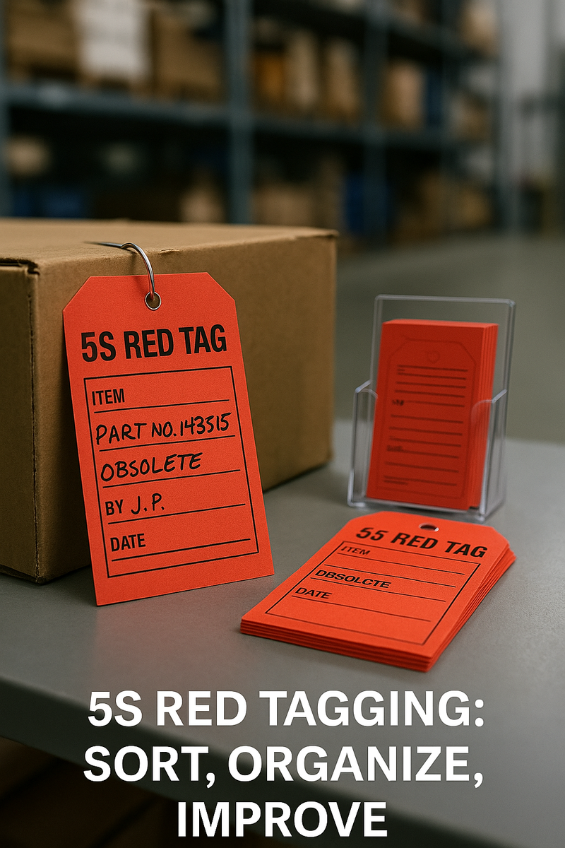 Organize Your Workspace With 5S Red Tags: A Simple Tool for Big Result ...