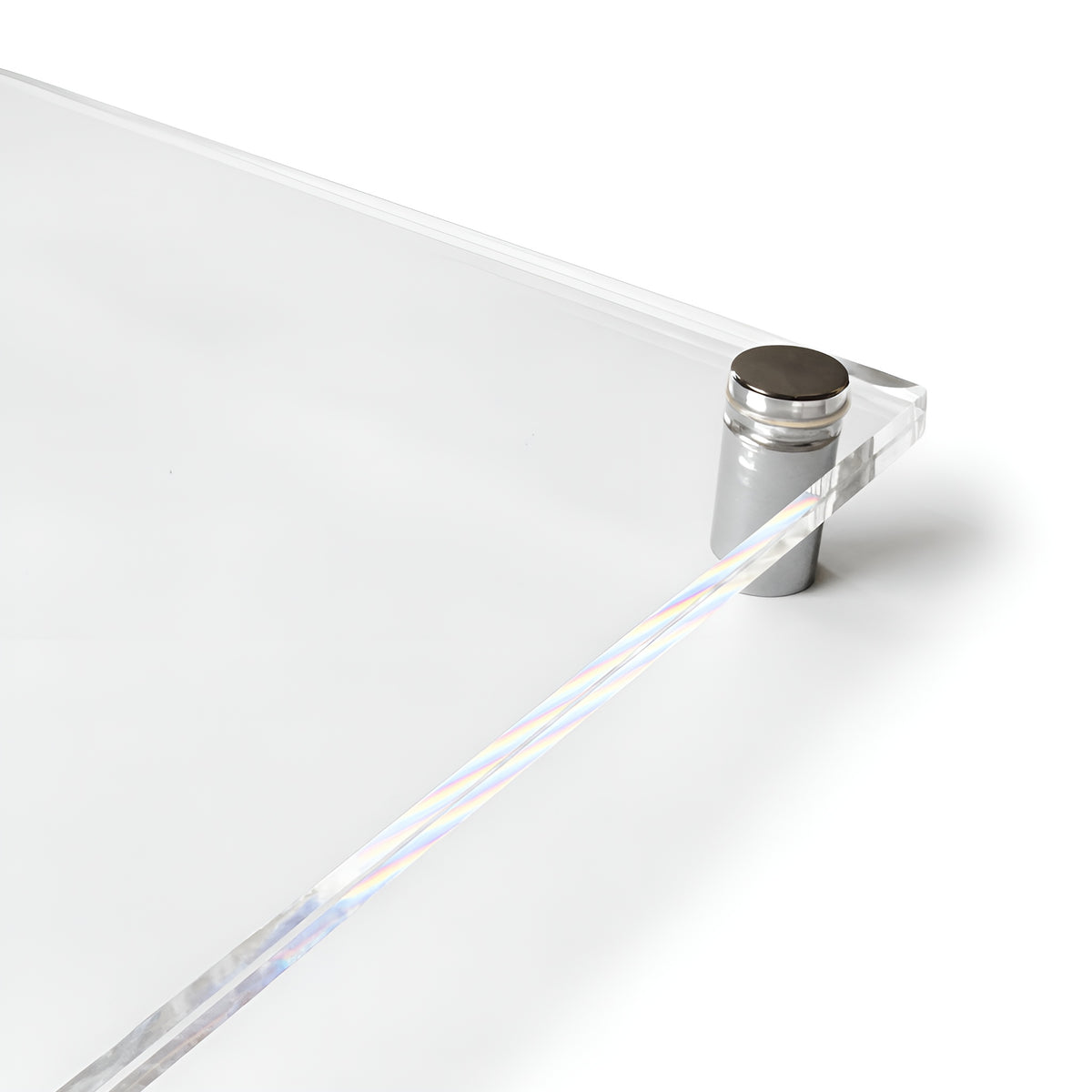 Acrylic Wall Mount Signholder - 11" x 13.5" for 8.5" x 11" Displays wi ...