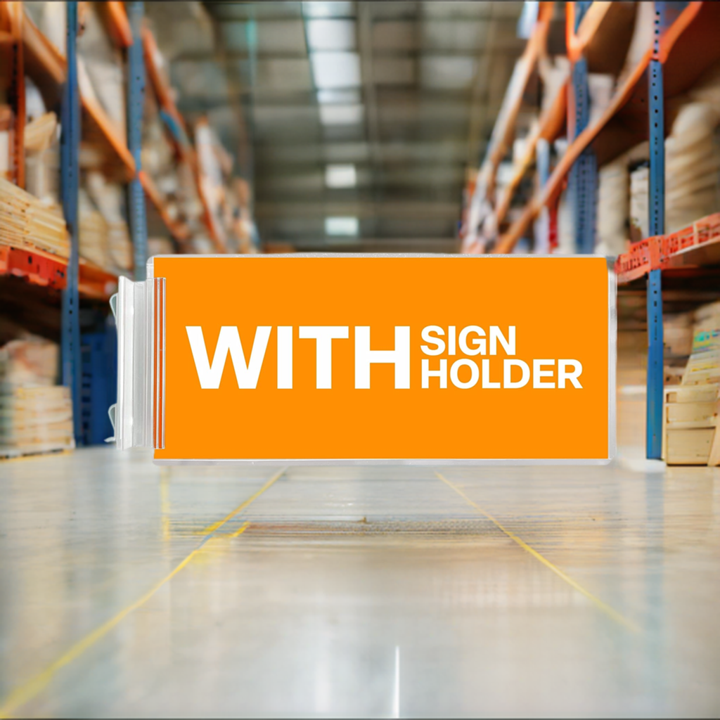 20-Pack Complete Warehouse Sign Kit, with Sign Holders, Heavy-Duty Rac ...