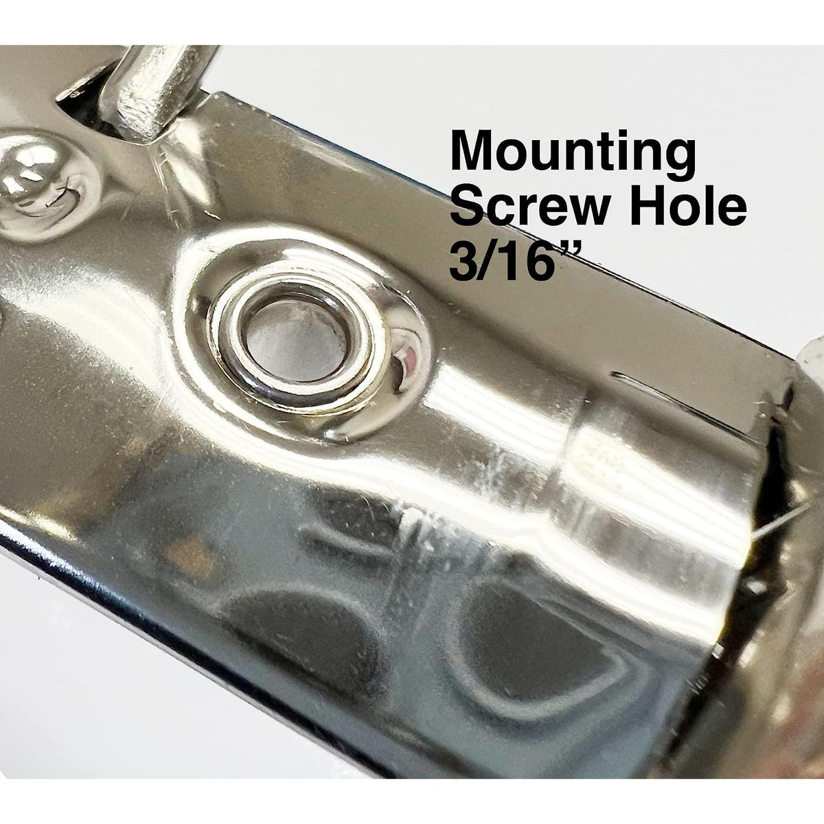 Stainless Steel Rings Wall Mount Binder – Stanchon Hardware